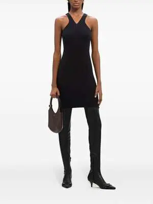 COURREGES Criss-cross Mini Dress