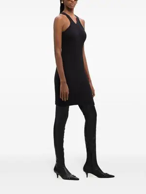 COURREGES Criss-cross Mini Dress