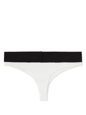 Palm Angels Logo-waistband Brazilian Briefs