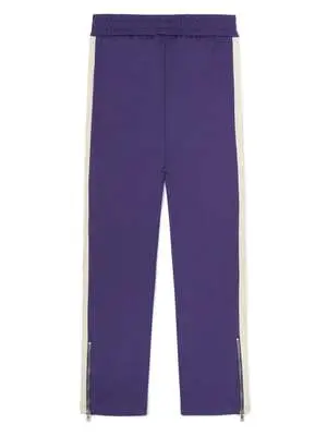 Palm Angels Logo-print Track Pants - Blue