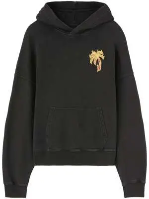 Palm Angels Ribbed Sweatshirts Hoodies For Men