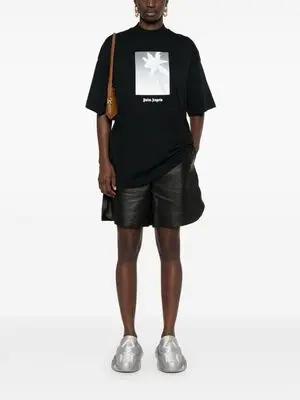 Palm Angels Palm Tree-print Cotton T-shirt