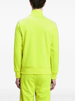Palm Angels Logo-print High-neck Jacket - Yellow