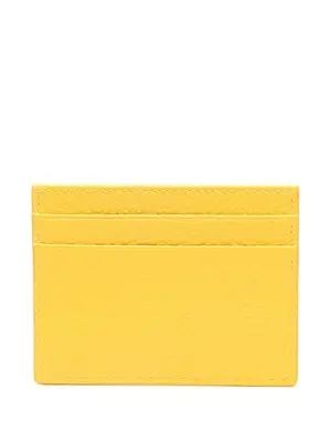 Palm Angels Logo-plaque Leather Cardholder