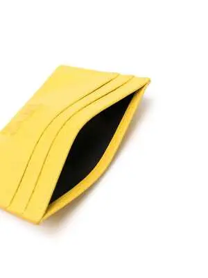 Palm Angels Logo-plaque Leather Cardholder