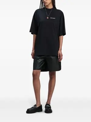 Palm Angels Logo-embroidered T-shirts