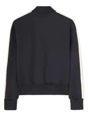 Palm Angels Logo-print Track Bomber Jacket - Black