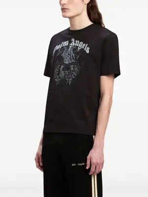 Palm Angels Statement Pencil Cotton T-shirt