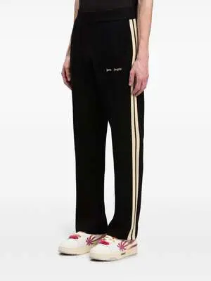 Palm Angels Logo-embroidered Track Pants - Black