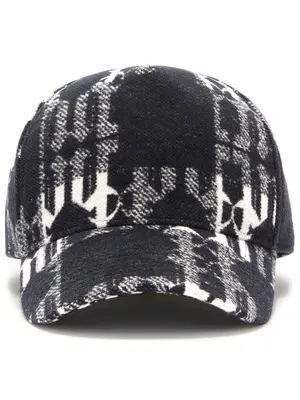 Palm Angels Monogram Jacquard Baseball Cap