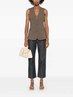 Fabiana Filippi Mid-rise Cropped Jeans