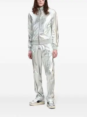 Palm Angels Metallic Leather Trousers