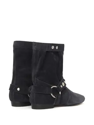 Isabel Marant Étoile Stania Studded Boots - Black