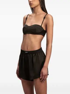 Palm Angels Monogram Balconette-style Bra