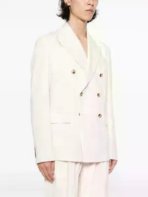 Amiri Linen-cotton Blend Blazer