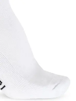 Amiri Logo-print Mid-calf Socks - White