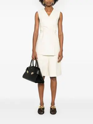 Fabiana Filippi Wrap-design Leather Vest