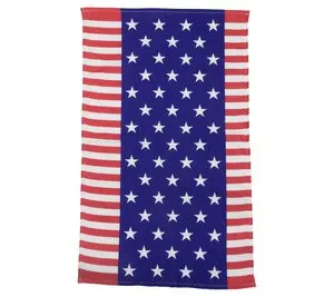 NORTHLIGHT S/2 Stars And Stripes American Kitch N Tea Towels - One-color