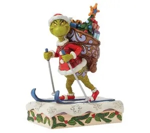 JIM SHORE Grinch Grinch Skiing - One-color