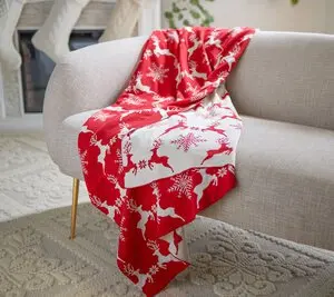 SAFAVIEH Dancer Reindeer Throw