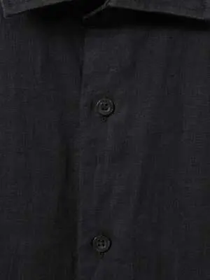 REISS Holiday Slim Fit Linen Shirt