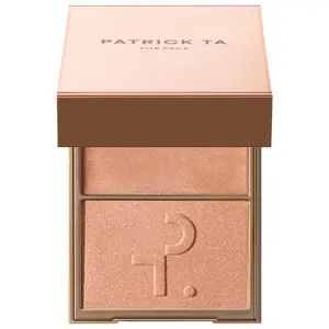 Patrick Ta Major Glow Creme & Powder Light Reflecting Translucent Highlighter Duo - Daddy