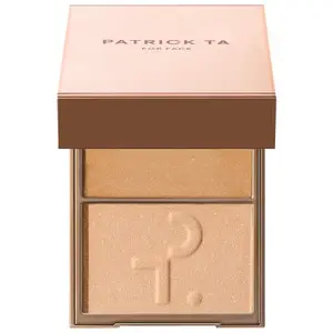 Patrick Ta Patrick Ta Major Glow Creme & Powder Light Reflecting Translucent Highlighter Duo Sugar