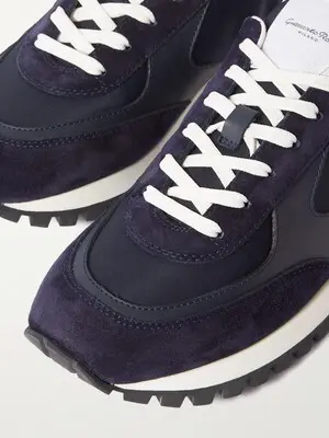 GIANVITO ROSSI Gravel Sneakers - Blue