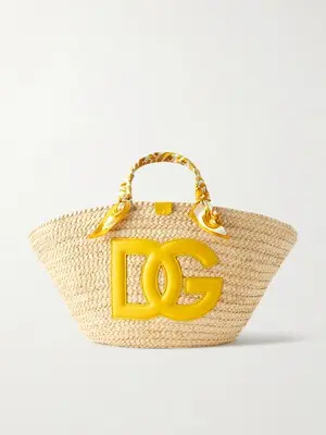 Dolce & Gabbana Raffia Tote Bag