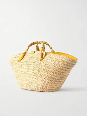 Dolce & Gabbana Raffia Tote Bag