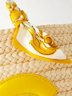 Dolce & Gabbana Raffia Tote Bag