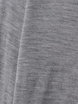 Theory Wool-blend Fine Knit Sweater - Gray