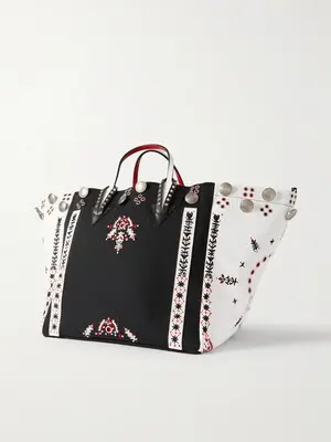 CHRISTIAN LOUBOUTIN Breizcaba Embroidered Tote