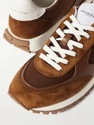 GIANVITO ROSSI Gravel Sneakers - Brown
