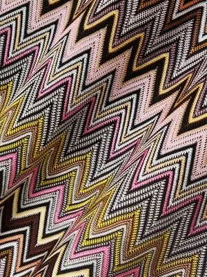 Missoni Striped Knitted Mini Dress