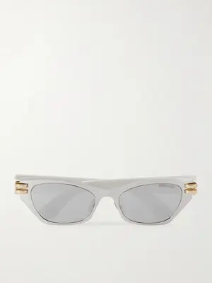 Dior Cdior B3u Cat-eye Sunglasses - Silver