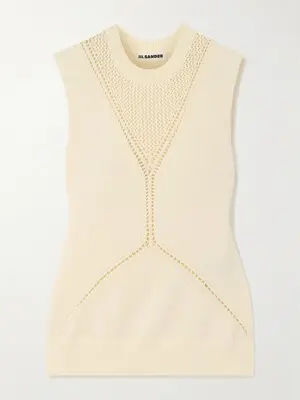 Jil Sander Pointelle Sweaters For Women