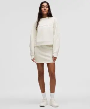 Lululemon Scuba High-rise Mini Skirt - Bone