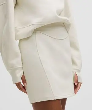 Lululemon Scuba High-rise Mini Skirt - Bone