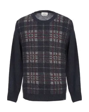 BROOKSFIELD Checked Knit Sweater