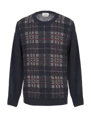 BROOKSFIELD Checked Knit Sweater