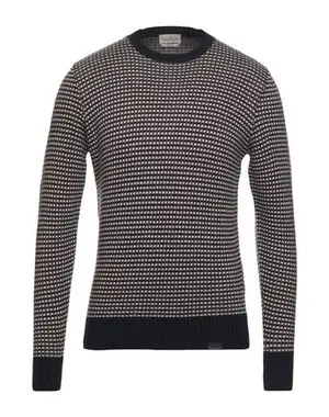 BROOKSFIELD Knitted Multicolor Pattern Sweater
