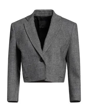 Pinko Single-breasted Flannel Blazer - Grey