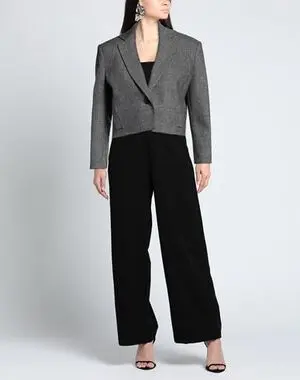 Pinko Single-breasted Flannel Blazer - Grey