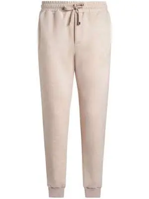 Etro Pegaso-embroidered Wool Jogging Trousers