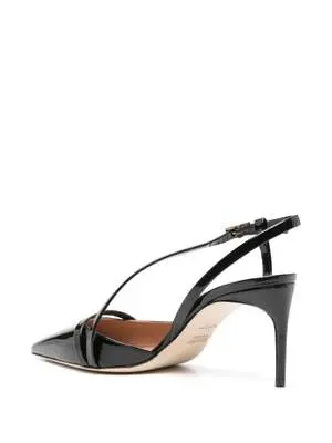 MALONE SOULIERS Valeria 70mm Pumps - Black