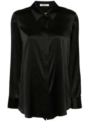 Max & Moi Levy Satin Shirt