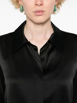 Max & Moi Levy Satin Shirt