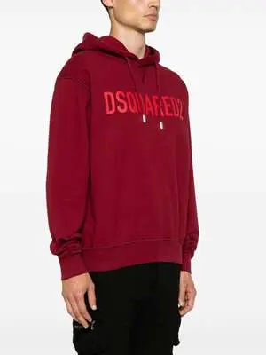 Dsquared2 Cool Fit Logo-print Hoodie