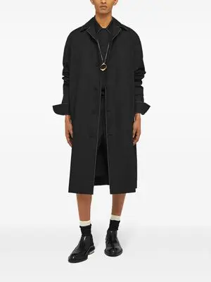 JIL SANDER Buttoned-up Midi-coat